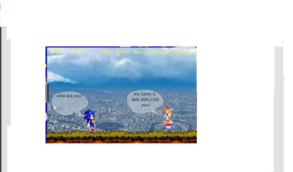 Sonic Vs Tails Doll Part 1 By Teitor On Deviantart