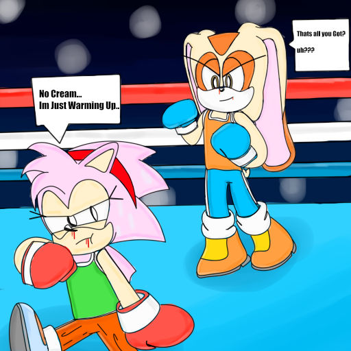 Classic Amy Vs Cream 3 By Elusuariogenerico On Deviantart