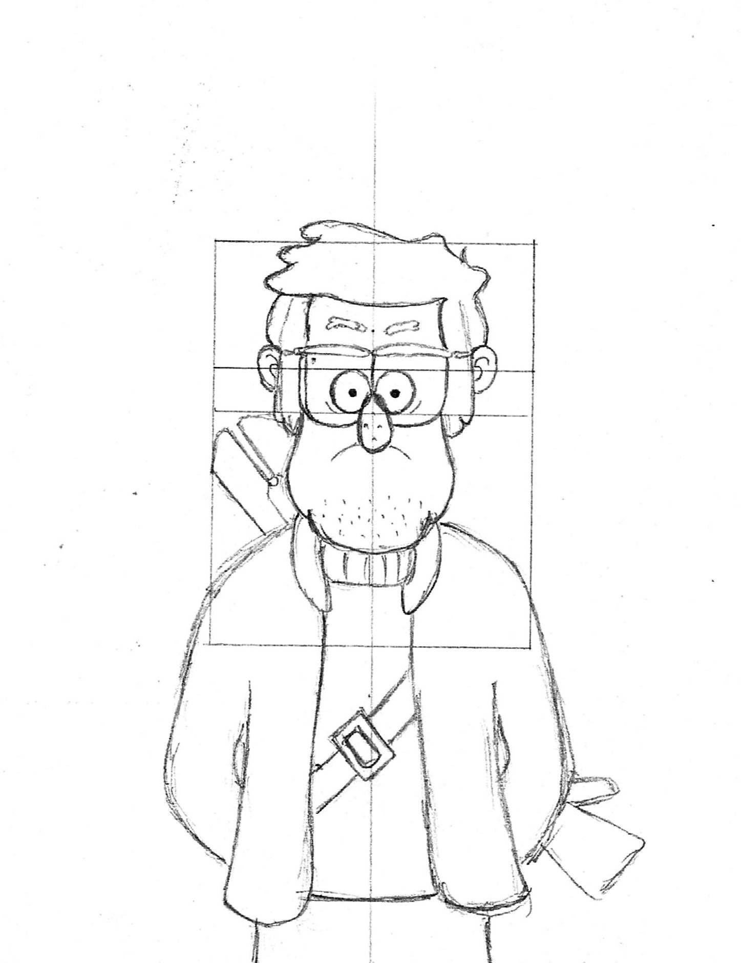 Stanford Pines Sketch By Theagikarasugi On Deviantart