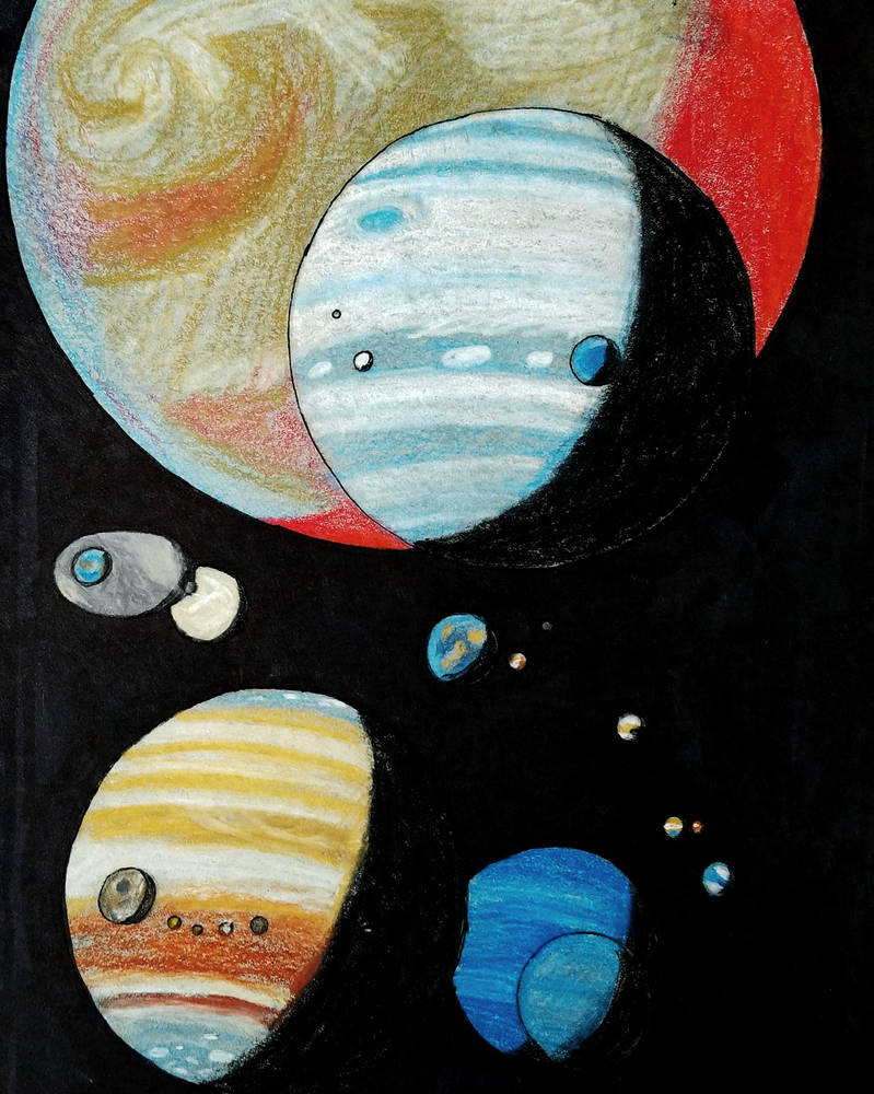 Whirligig World: All Planets To Scale by GregroxMun on DeviantArt Whirligig World: All Planets To Scale by GregroxMun on DeviantArt
