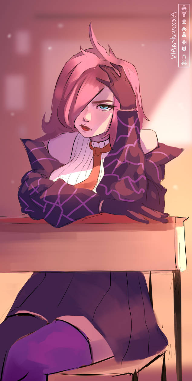 Battle Academia Katarina By Alexandraalv On Deviantart