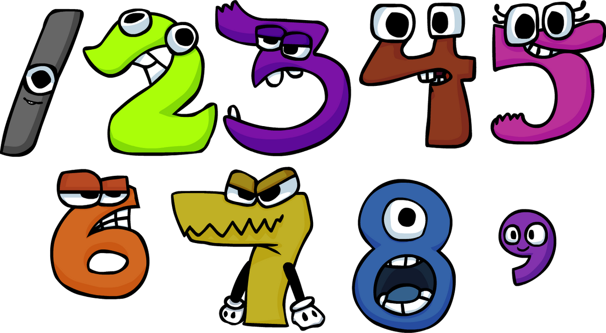 Official Number Lore Predictions 2-9 by FourBFB4x on DeviantArt Official Number Lore Predictions 2-9 by FourBFB4x on DeviantArt