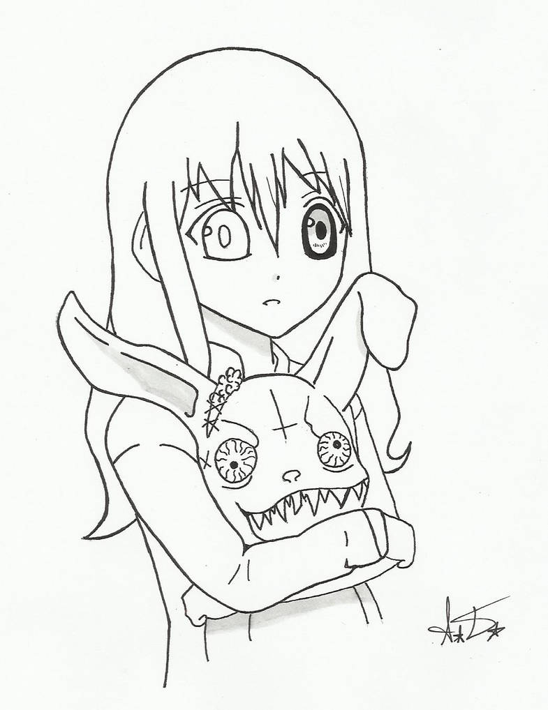 Possessed Girl By Draconpens On Deviantart