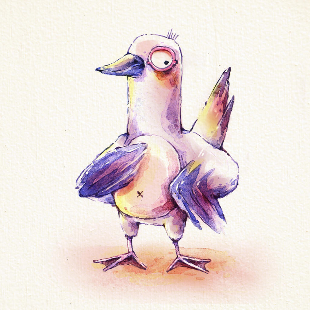 Seagull By Harukoon On Deviantart