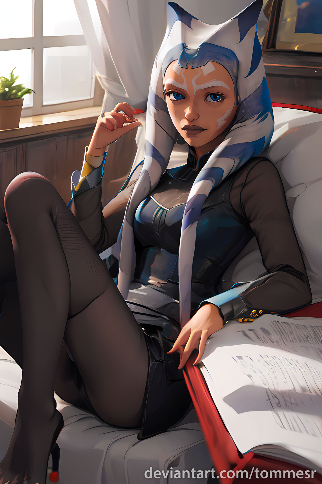 Ahsoka Tano Black Dress By Tommesr On Deviantart