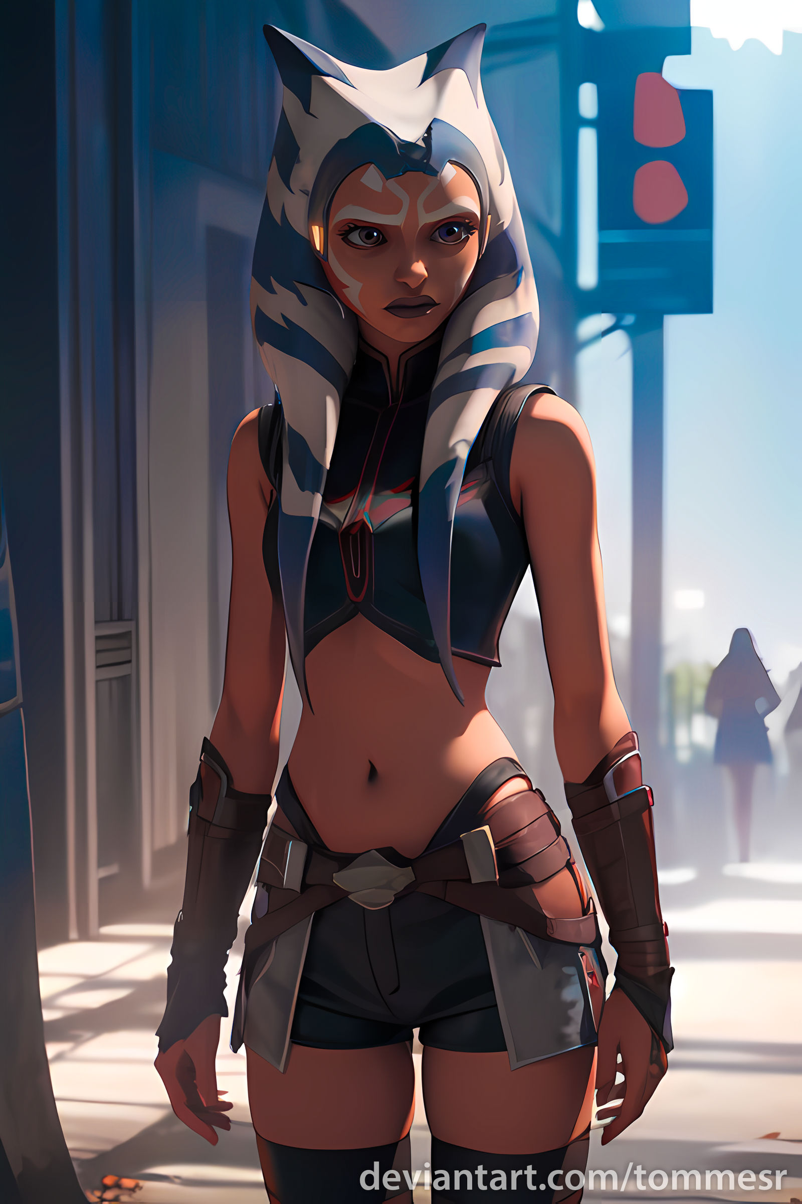 Badass Ahsoka Tano 3 By Tommesr On Deviantart