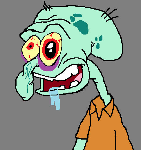 Squidward's Crazy Face by BlackWolfStar15 on DeviantArt Squidward's Crazy Face by BlackWolfStar15 on DeviantArt