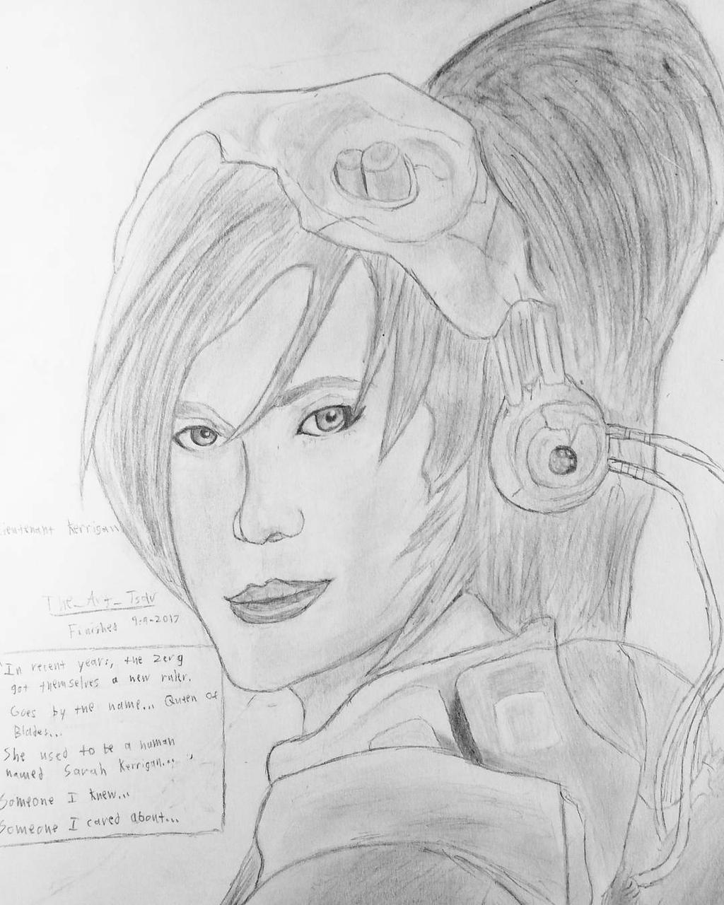 Sarah Kerrigan By Thearttsar On Deviantart