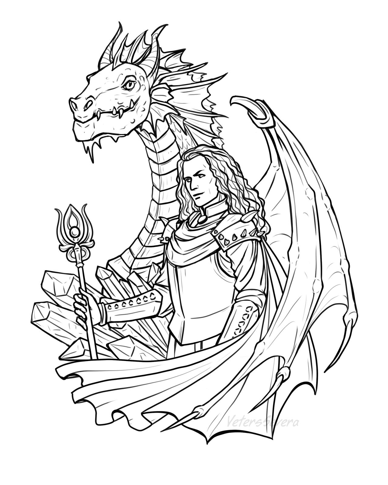 Golden Dragon By Veterssevera On Deviantart