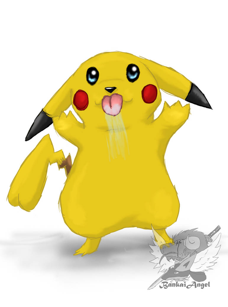 Pikachu Screen Lick By Bankaiangel On Deviantart
