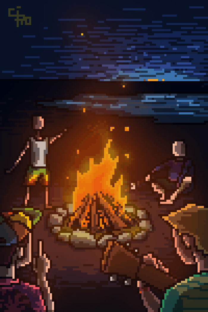 Campfire Night By Ciro 27 On Deviantart