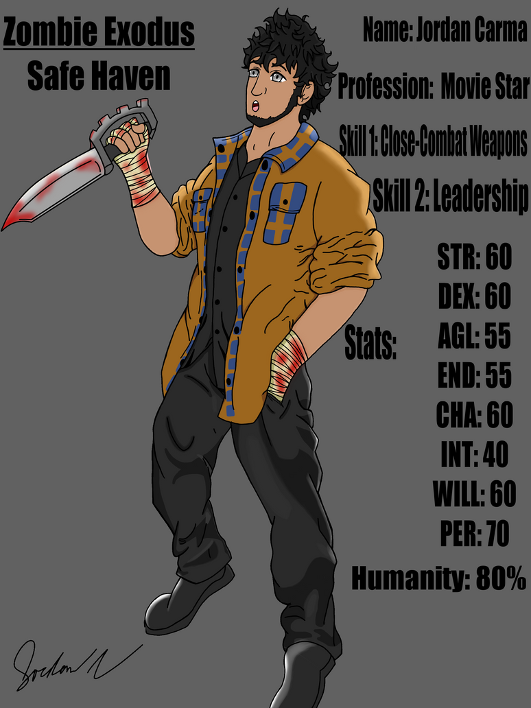 Zombie Exodus Safe Haven Main Character By ScorpioWolf360 On DeviantArt zombie-exodus-safe-haven-main-character-by-scorpiowolf360-on-deviantart