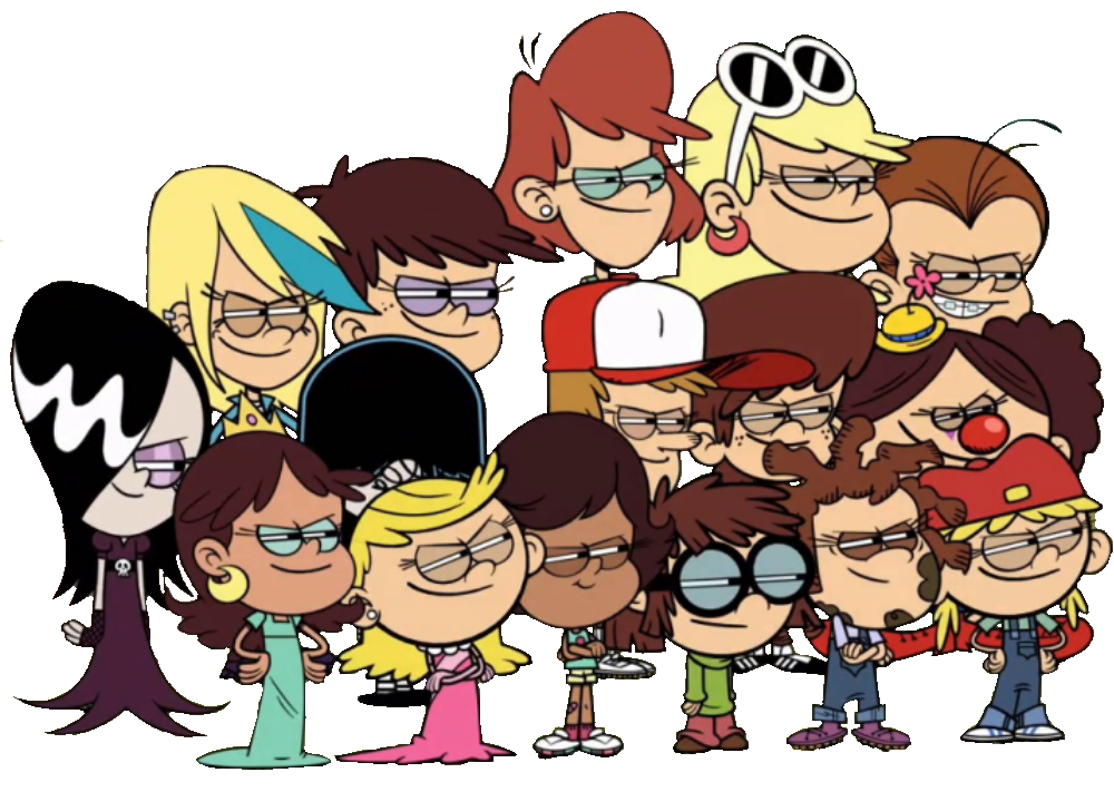 Loud And Friends By Kabutopsthebadd On Deviantart