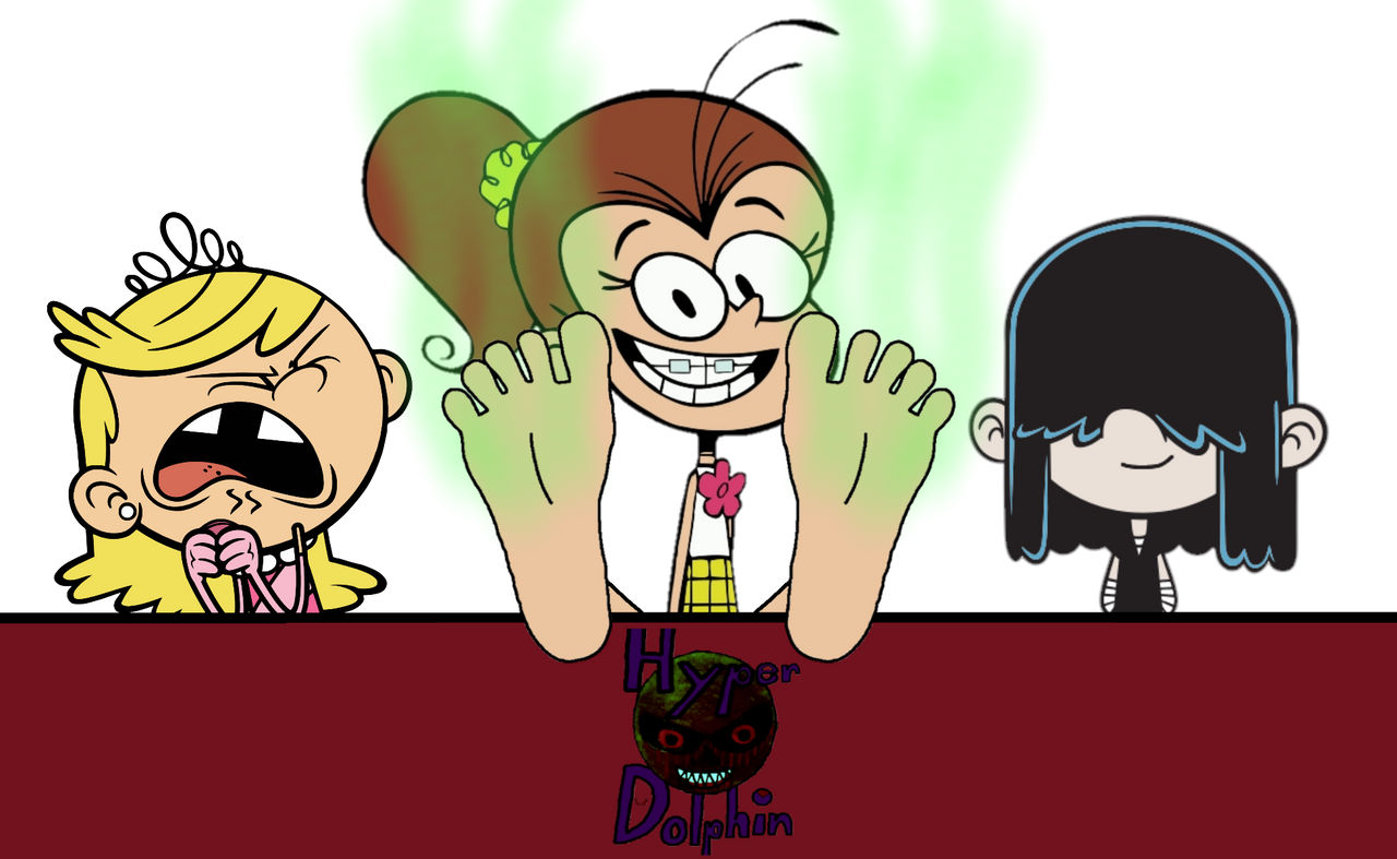Lola Is Mad When Luan Put Her Stinky Feet On Table By Kabutopsthebadd