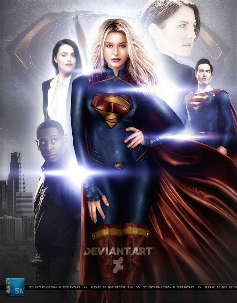 Supergirl Melissa Benoist Season 4 Poster By Silentarmageddon On Deviantart