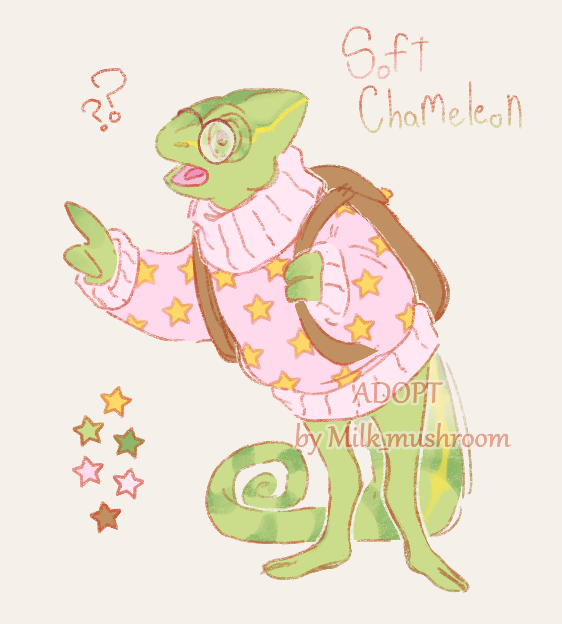 Chameleon ADOPT by MilkMushroom on DeviantArt Chameleon ADOPT by MilkMushroom on DeviantArt