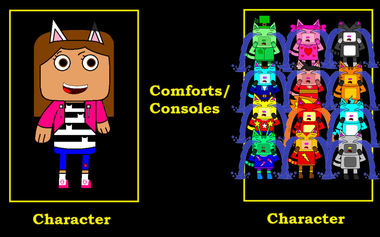 What If Gabby Comforts The Crying Ocs And Mocs By Carchel On Deviantart