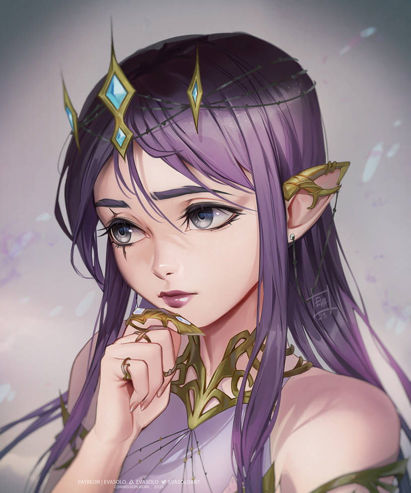 Comm: Princess by EvaSoloArt on DeviantArt Comm: Princess by EvaSoloArt on DeviantArt