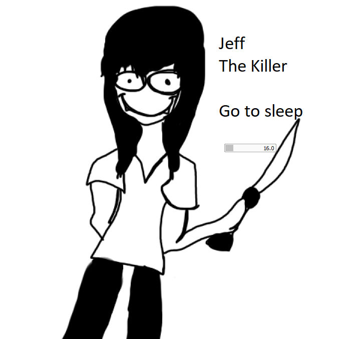 Jeff The Killer Go To Sleep By Ginmcsquishy On Deviantart
