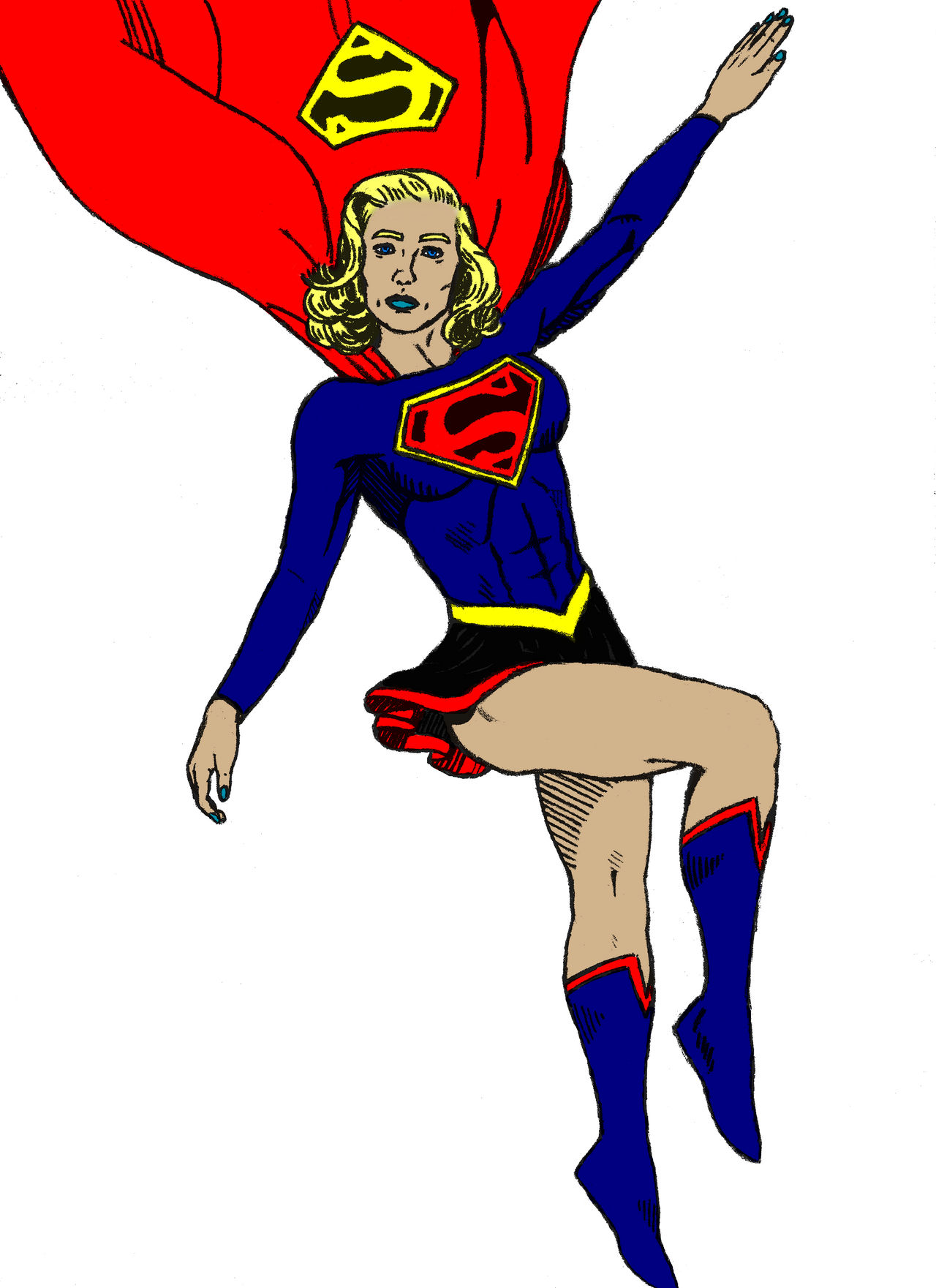 Supergirl Kara Ze 1962 By Duracellenergizer On Deviantart