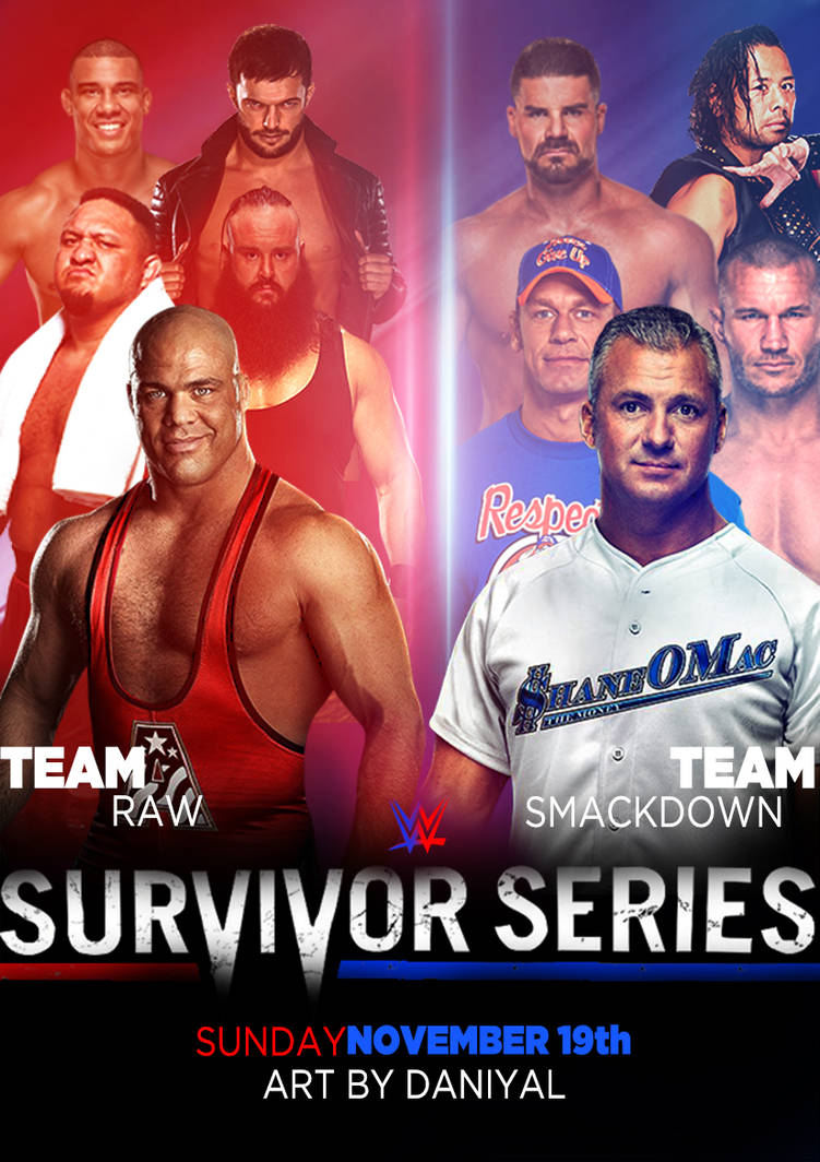 Team Raw vs Team SmackDown - Survivor Series 2017 by ArtByDaniyal on ... Team Raw vs Team SmackDown - Survivor Series 2017 by ArtByDaniyal on ...
