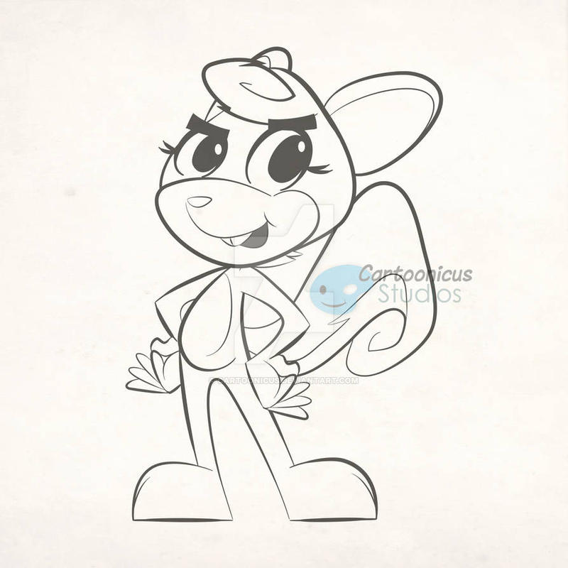 Cute Squirrel Girl Character By Cartoonicus On Deviantart