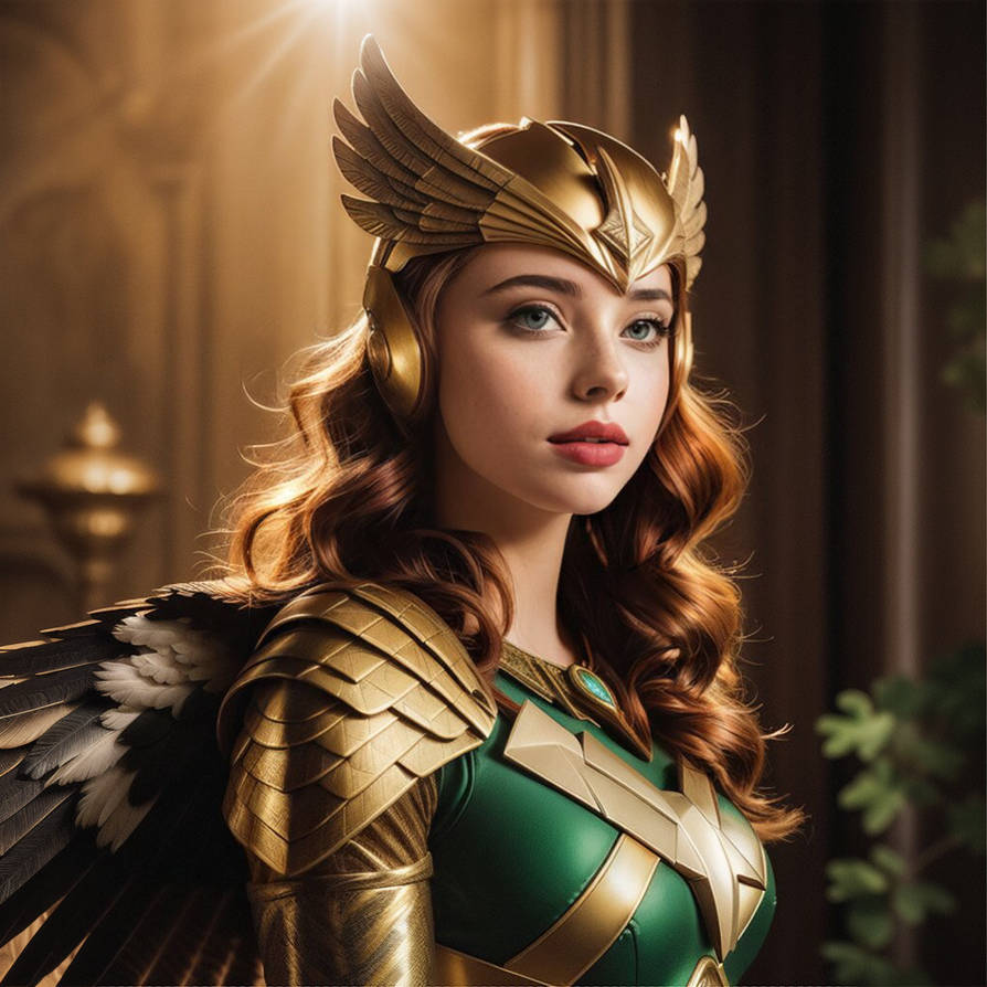 Majestic Hawk Girl By Gyaldhart On Deviantart