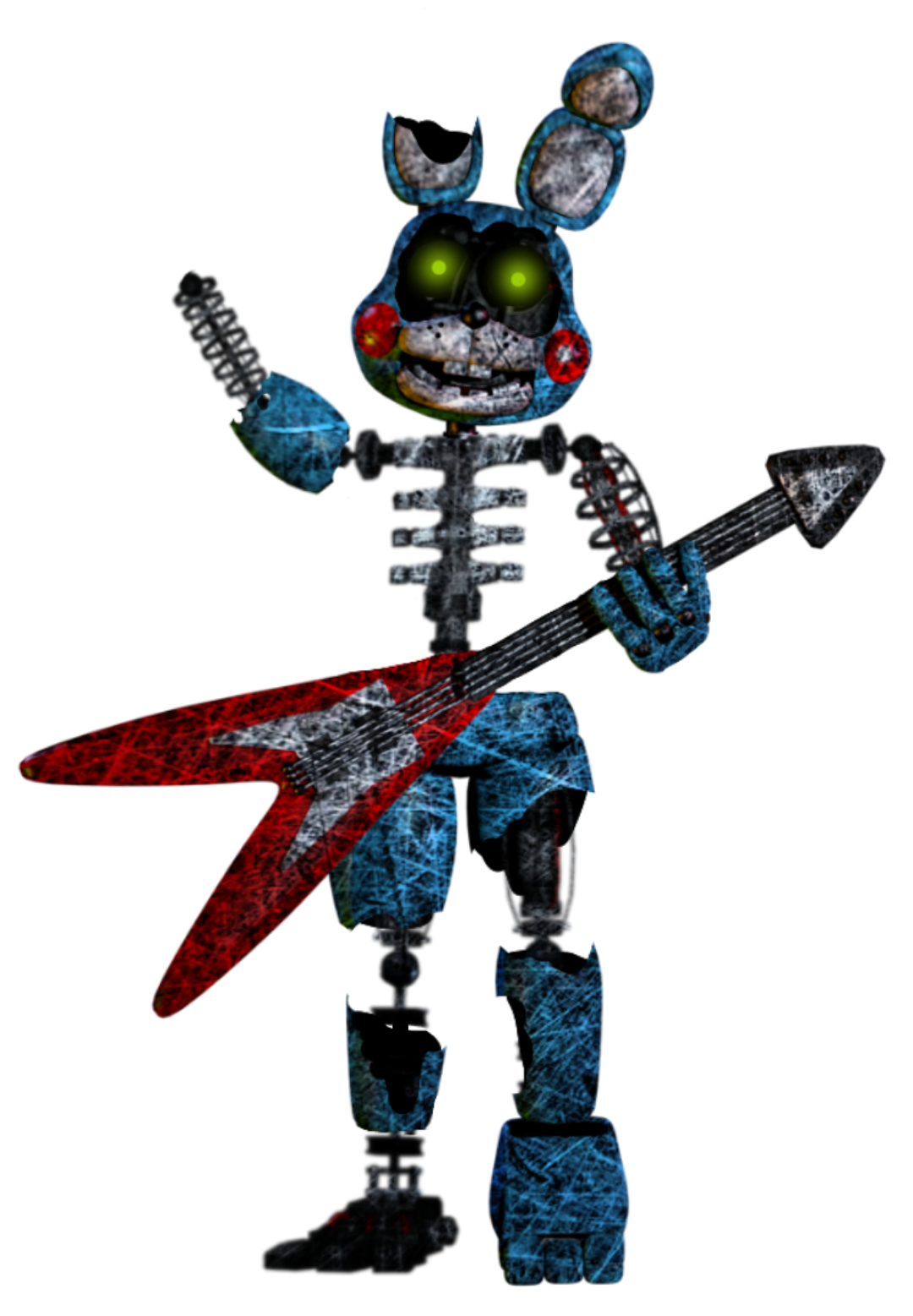 Withered Toy Bonnie By Garagayt On Deviantart