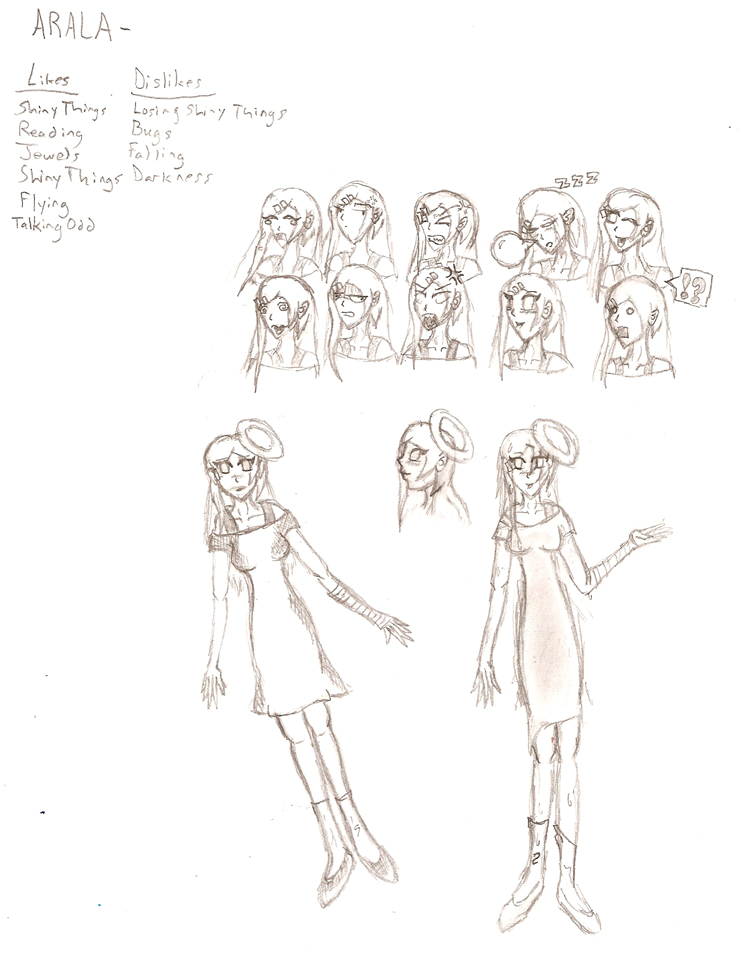 Arala ::First Design:: by rathehedgehog on DeviantArt