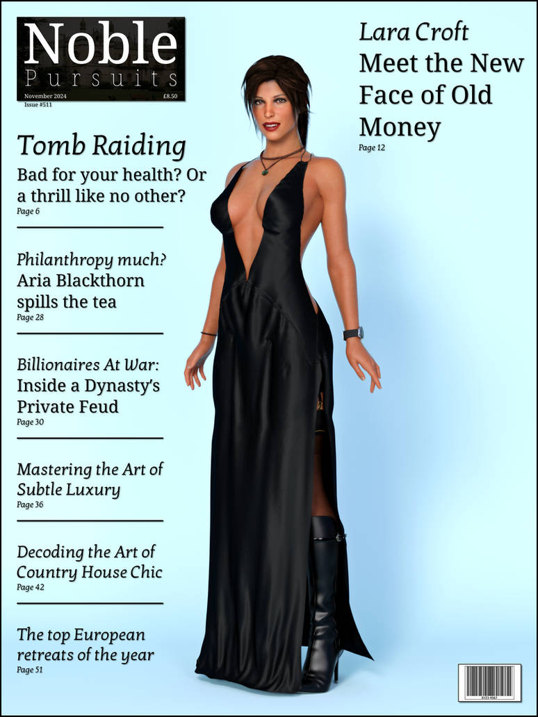 Noble Pursuits Issue #511 - Lara Croft by zenith1313 on DeviantArt Noble Pursuits Issue #511 - Lara Croft by zenith1313 on DeviantArt