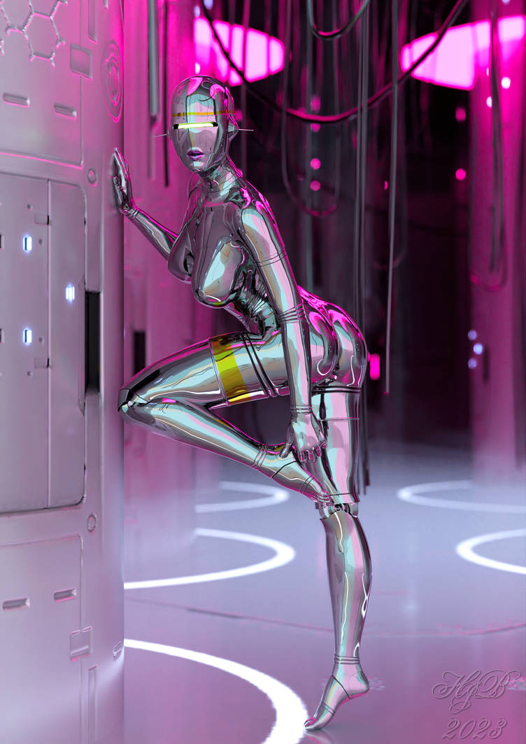 Sexy Robot 8 By Hajoba On Deviantart