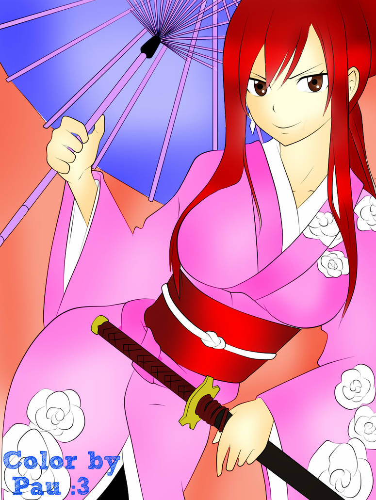 Fairy Tail Erza By Pau3alfarooo On Deviantart