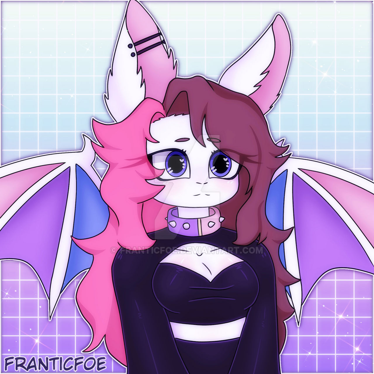 Art Of My Bat Oc By Franticfoe On Deviantart