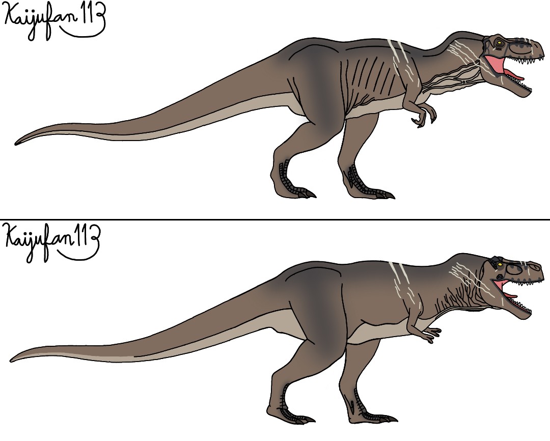 Rexy 2018 And Accurate Rexy By Kaijufan113 On Deviantart