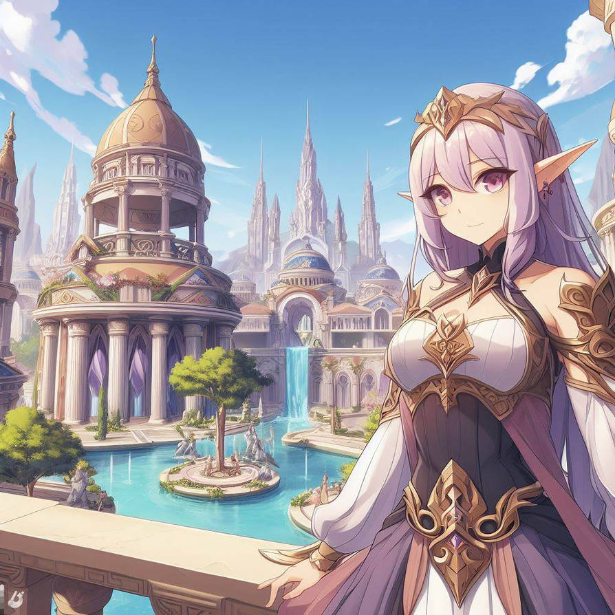 High Elf City By Psevdokkz On Deviantart