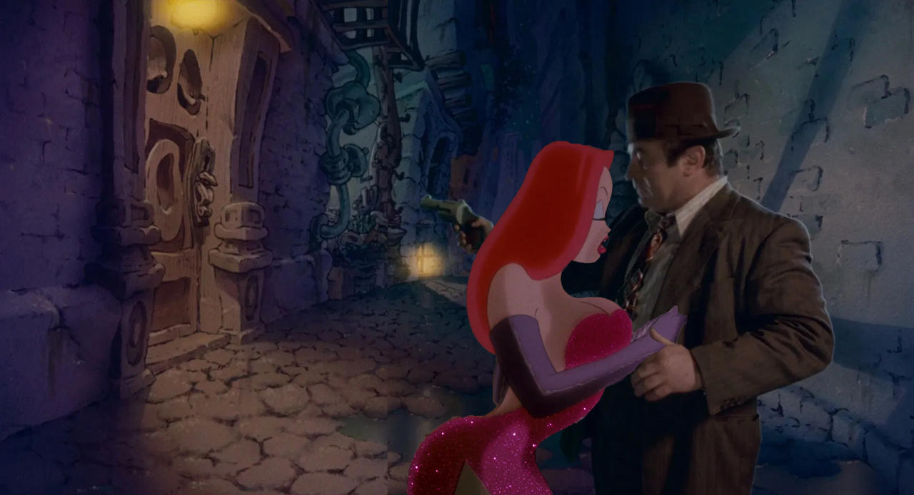Jessica Rabbit And Eddie Intimate In Alley By Dustiniz117 On Deviantart