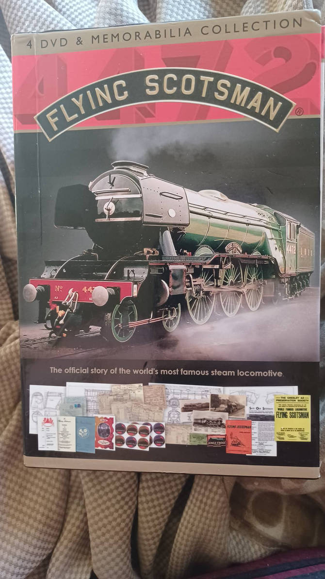 The flying scotsman DVD box set 100th anniversary by herbie2345 on ... The flying scotsman DVD box set 100th anniversary by herbie2345 on ...