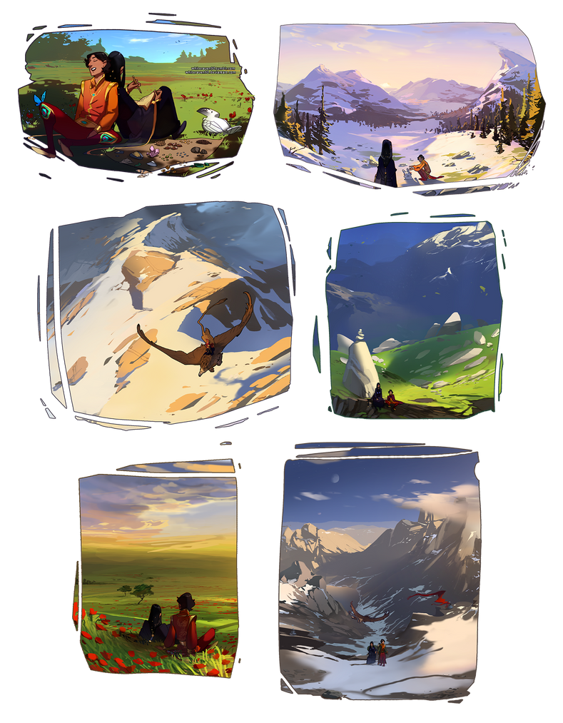 Environment Color Practice By WhiteRaven90 On DeviantArt environment-color-practice-by-whiteraven90-on-deviantart