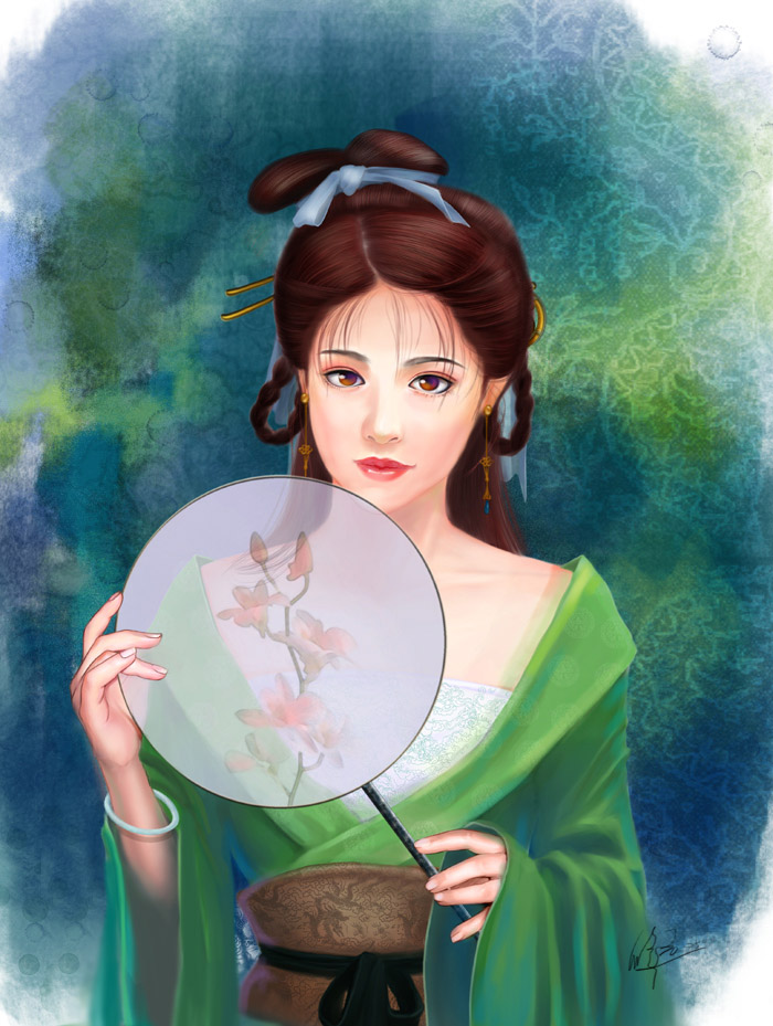The Girl of Tang Dynasty by xiuyuan on DeviantArt