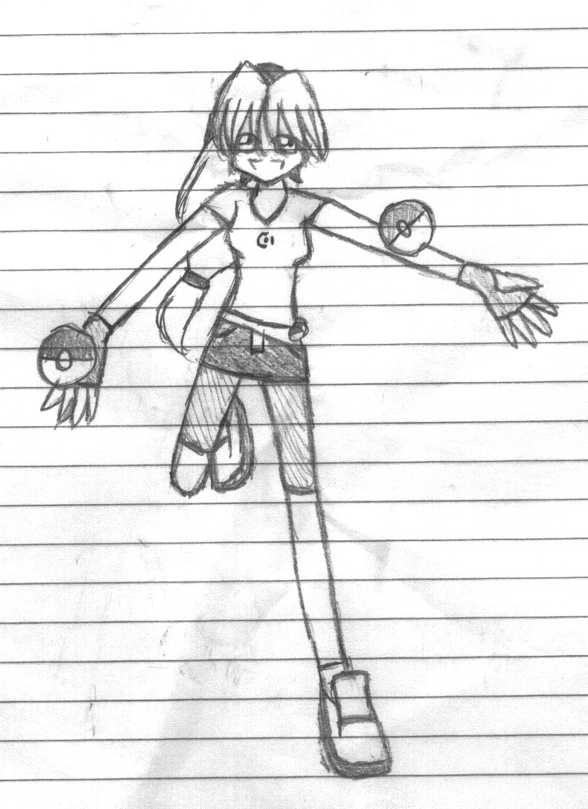 Beth, the Pokemon trainer by Kasai-no-Kitsune on DeviantArt