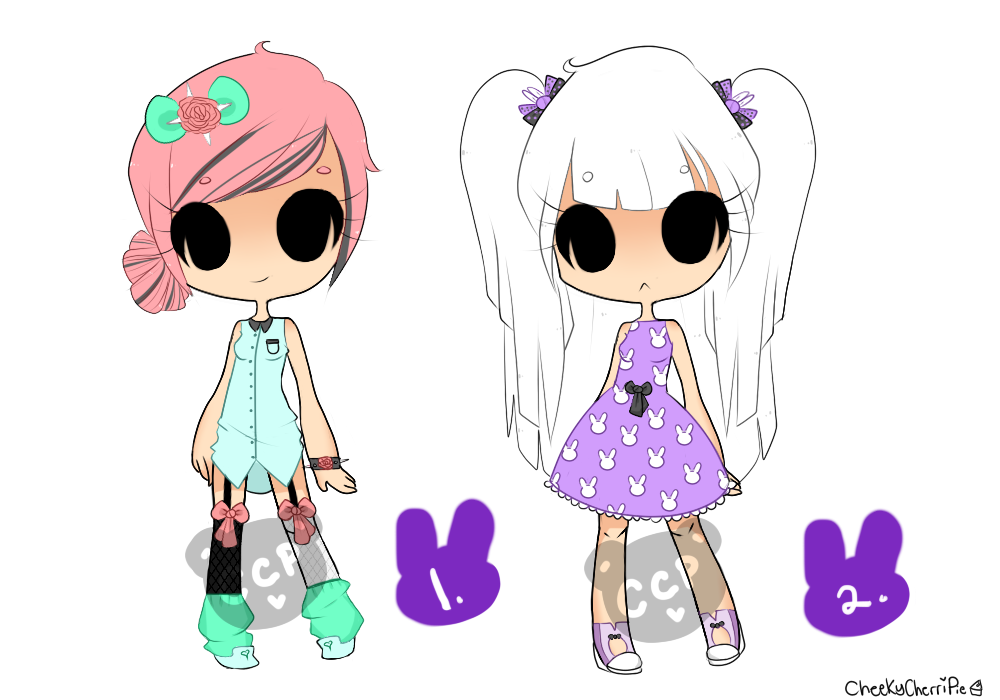 Cutiepies And Bunny Tails Open By Cheekycherripie On Deviantart