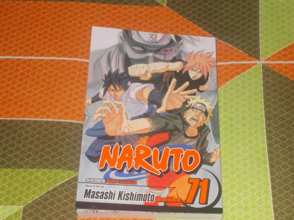 Naruto Cover 71 American Edition By Gekkodimoria On Deviantart
