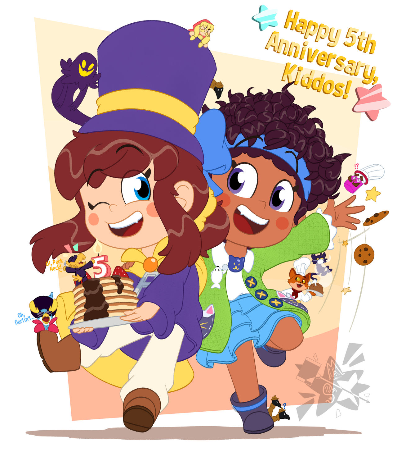 A Hat In Time 5th Anniversary By Murpheystuffs On Deviantart