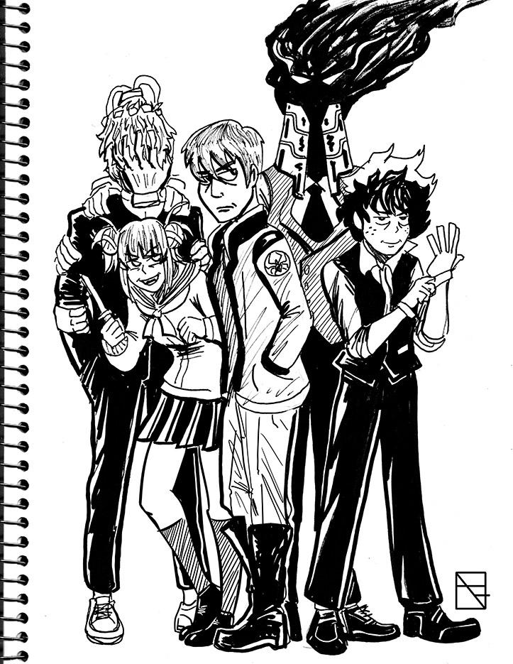 What if? Villain AU by daybrache on DeviantArt What if? Villain AU by daybrache on DeviantArt
