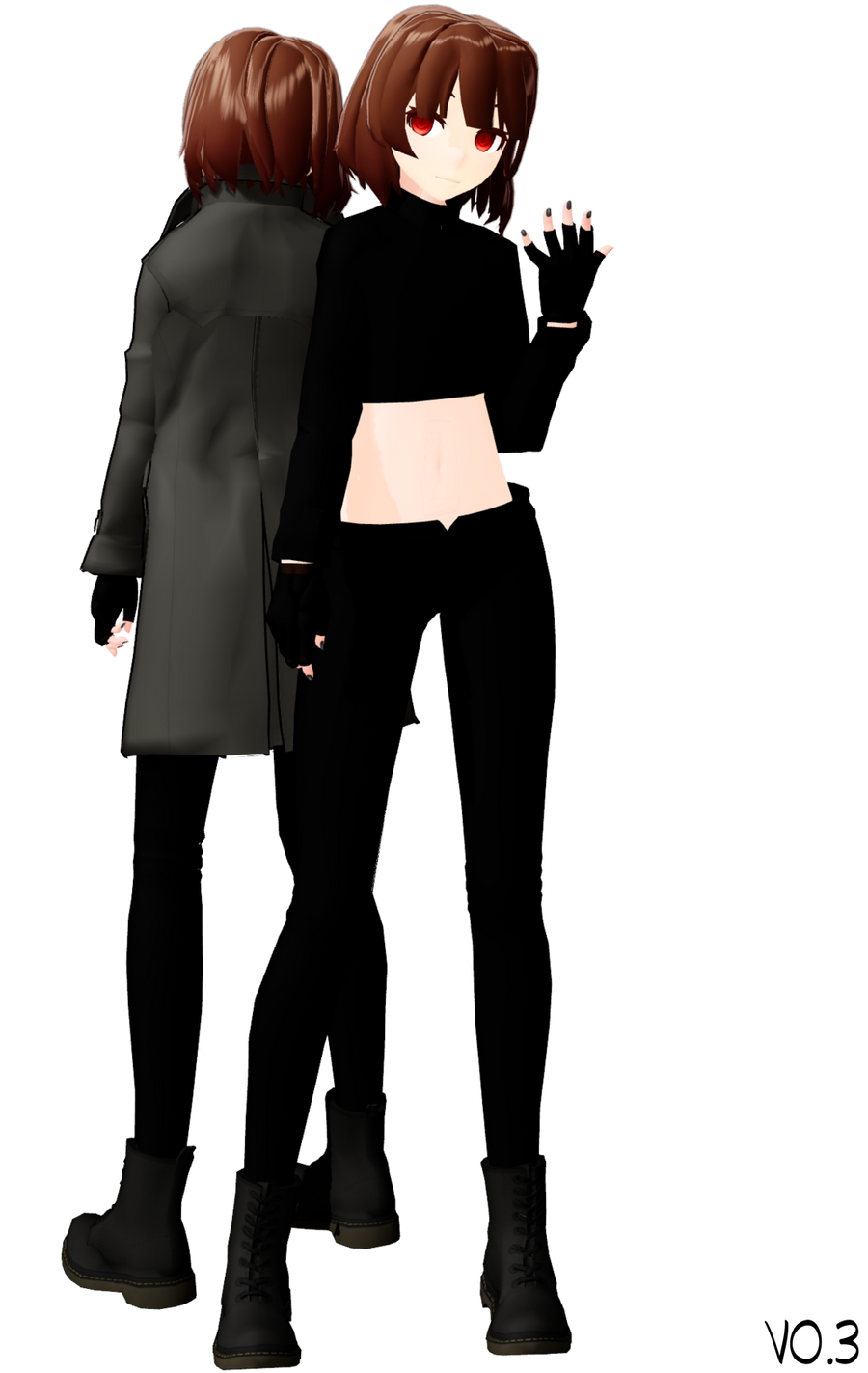 Mmd Models Chara Underworld Au Dl By Poi789 On Deviantart