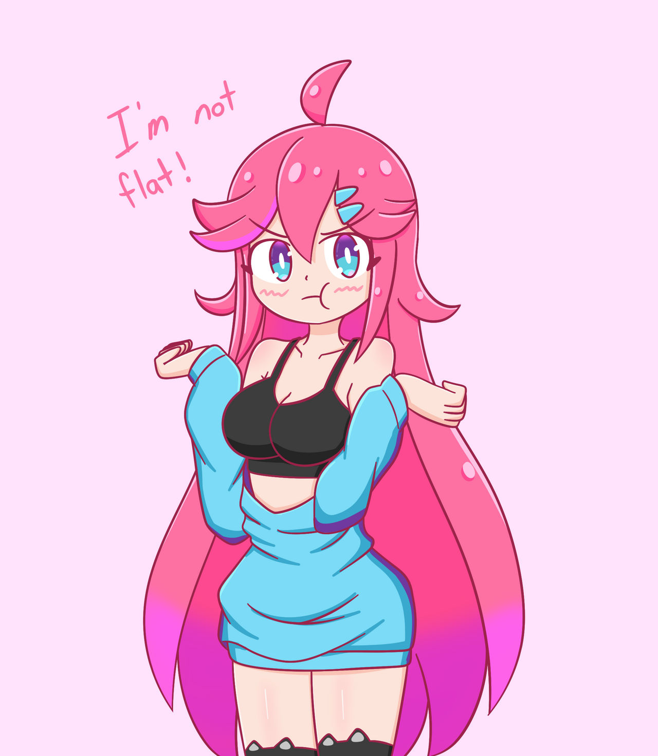 Not Flat By Ojazaki On Deviantart