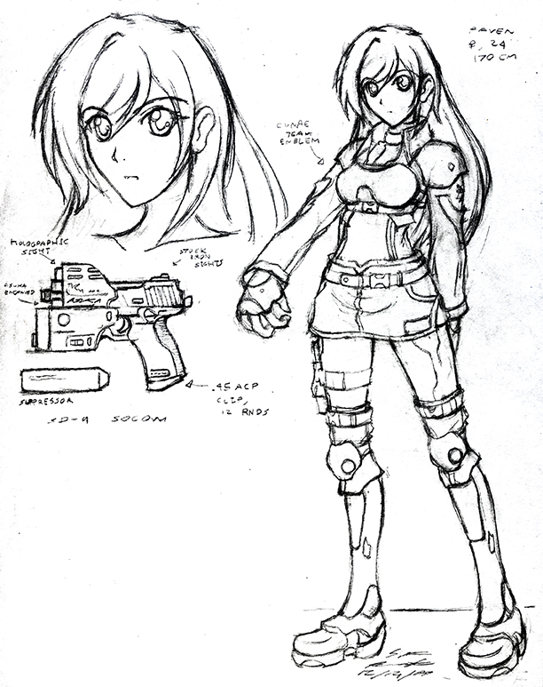 Raven Redesign II by vr7 on DeviantArt