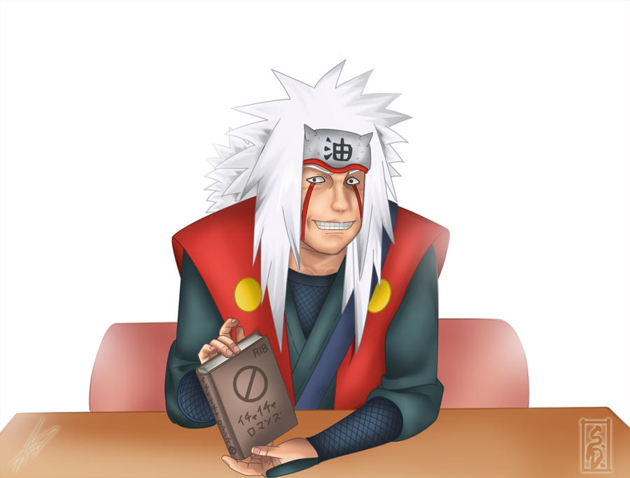 Jiraiya's New Book by TheGameJC on DeviantArt