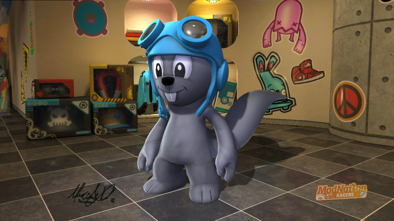 Modnation Rocket J Squirrel By Maxl654 On Deviantart
