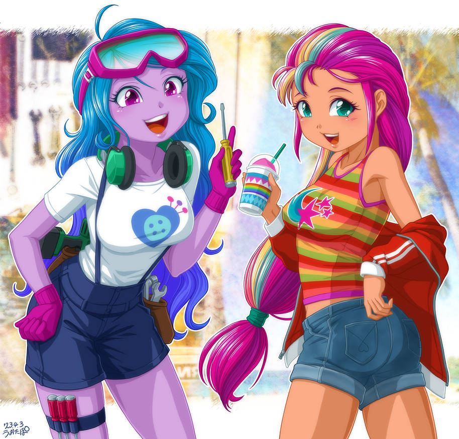 Izzy and Sunny by uotapo on DeviantArt Izzy and Sunny by uotapo on DeviantArt